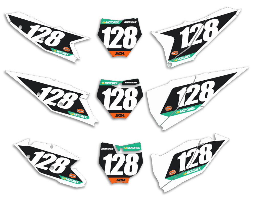 S8 KTM Number Plates | SKDA USA