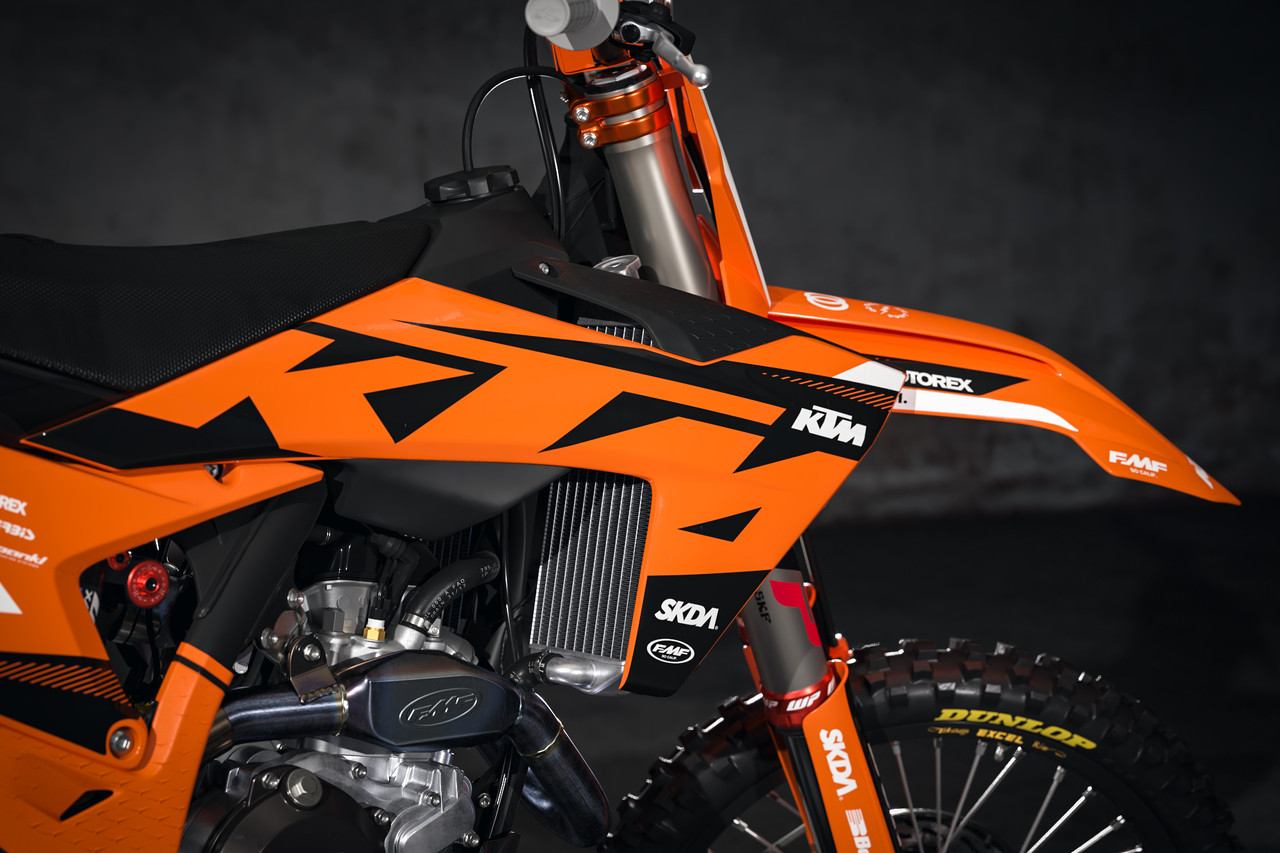 CENTRALIZE Black KTM Full Graphics Kit | SKDA USA