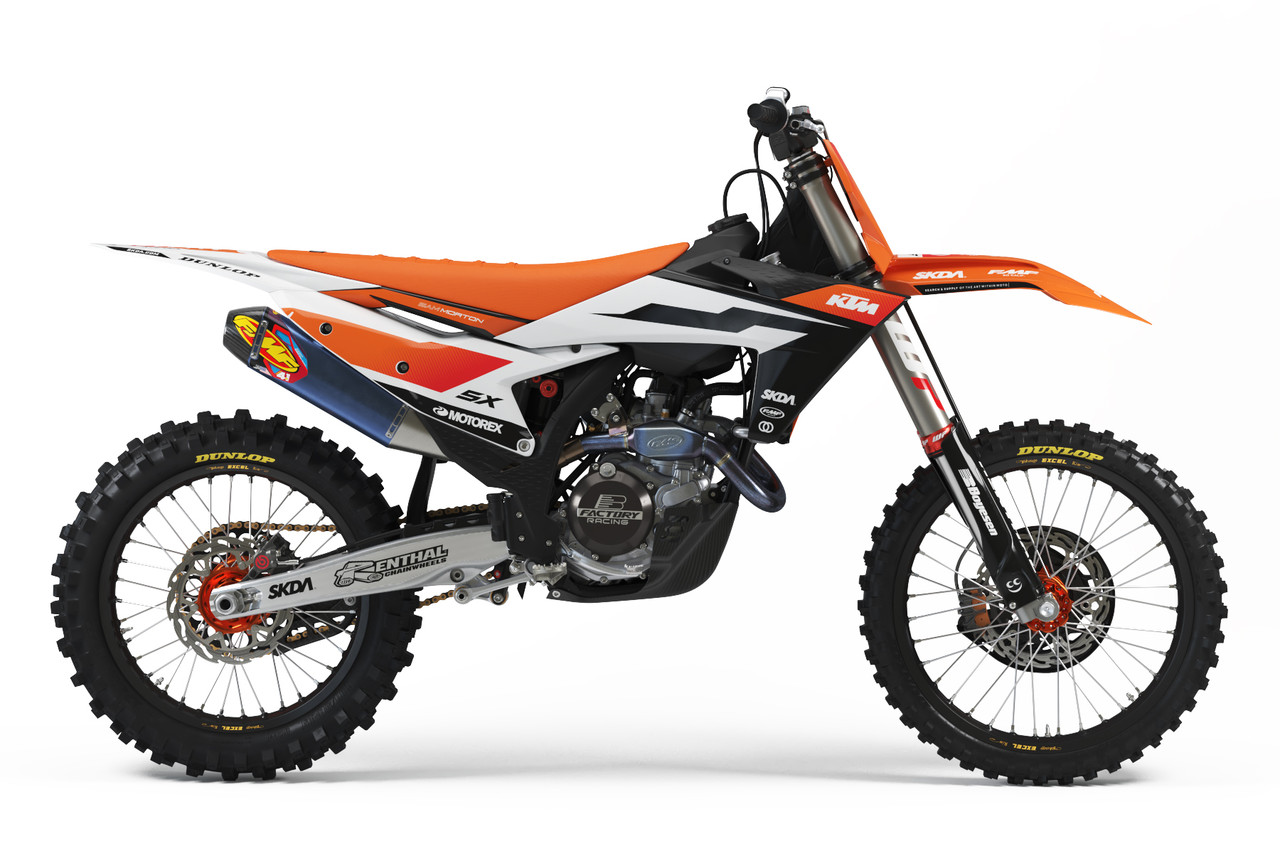 LURK V2 Black KTM Full Graphics Kit | SKDA USA