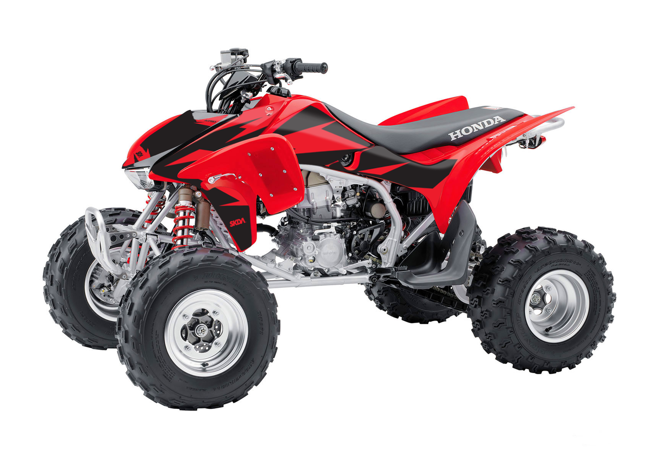 BITE Red Honda ATV Full Graphics Kit | SKDA USA