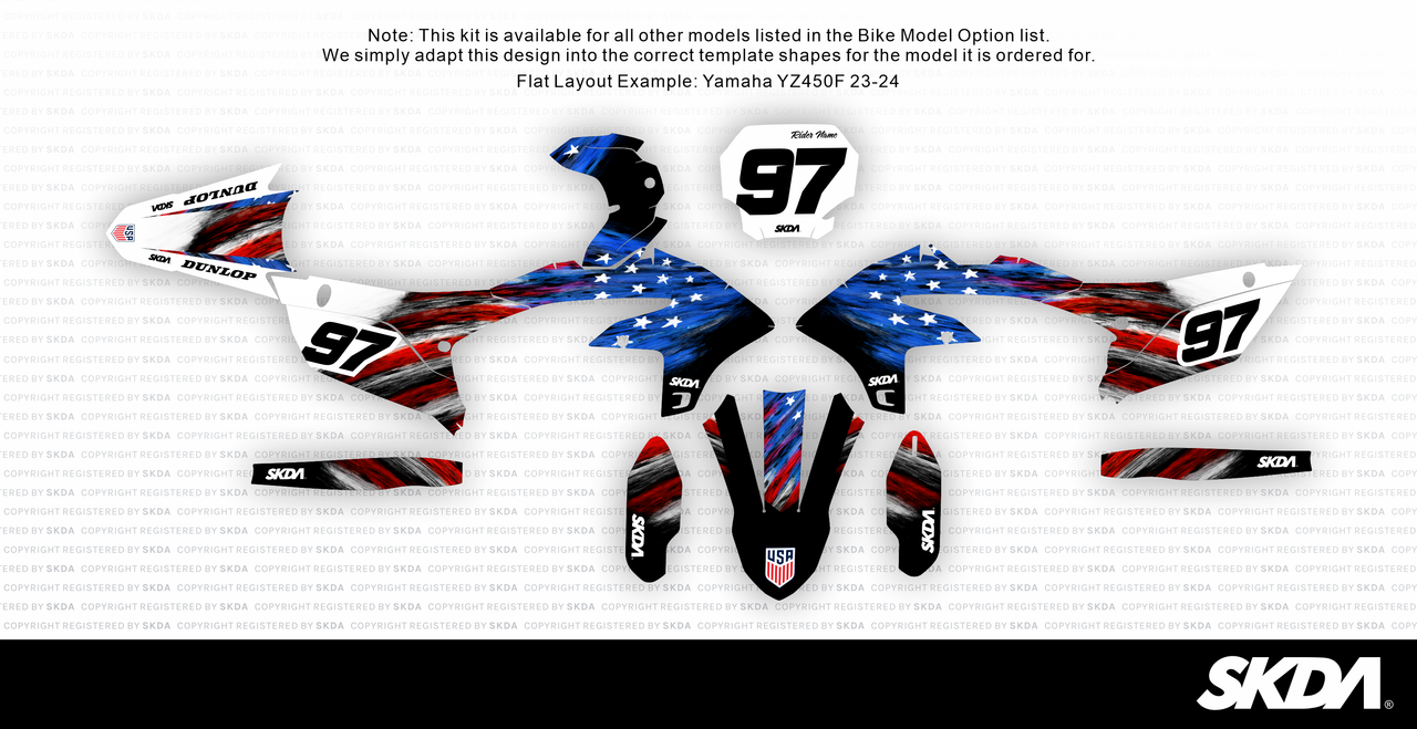 MAVERICK YZF/WRF Full Graphics Kit | SKDA USA