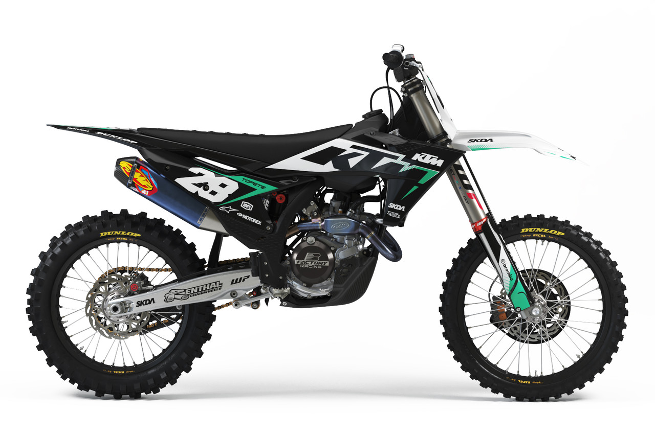 DAGSOM Teal KTM Full Graphics Kit | SKDA USA