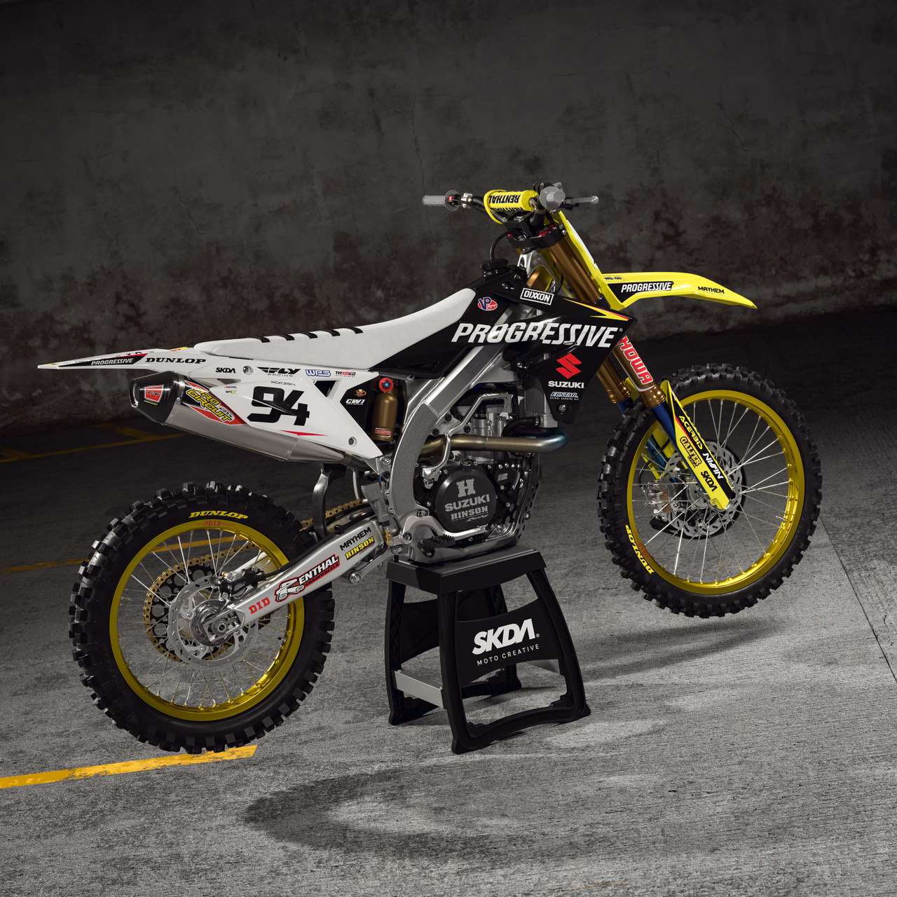 23 ROCZEN PROGRESSIVE SMX Suzuki Graphics Kit | SKDA USA