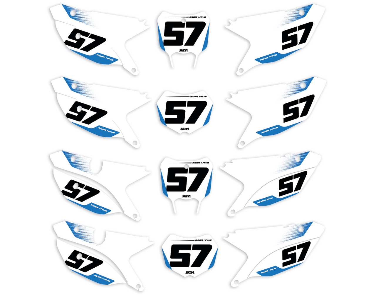 S1 TM Number Plates | SKDA USA