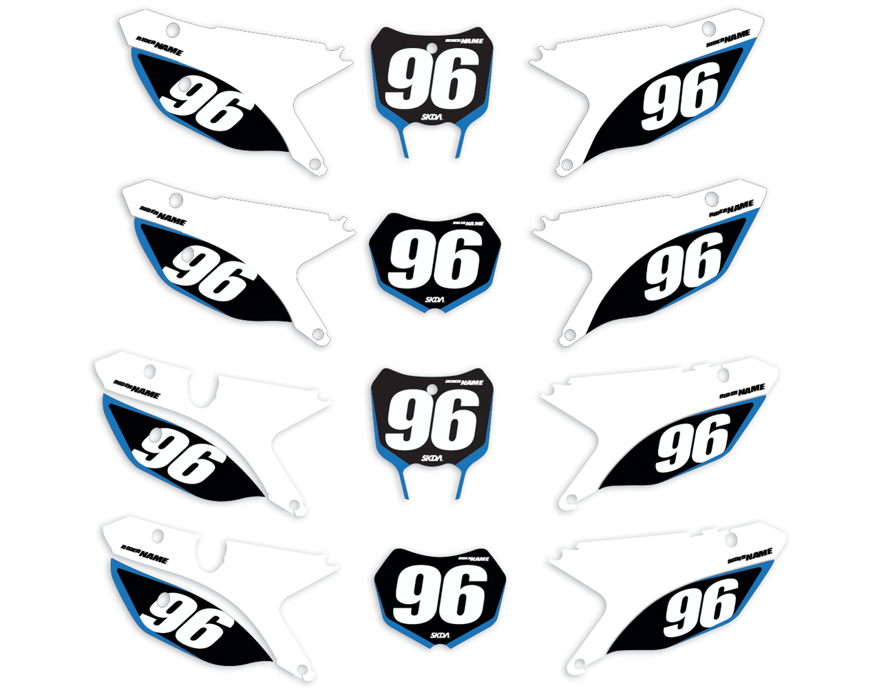 S2 TM Number Plates | SKDA USA