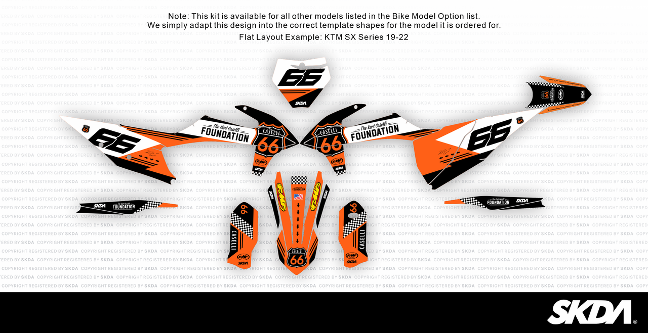 KC66 KTM Full Graphics Kit | SKDA USA