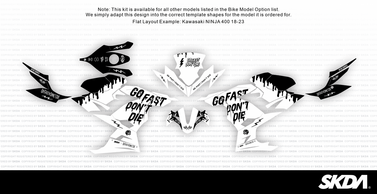 GFDD V2 Ninja Full Graphics Kit | SKDA USA