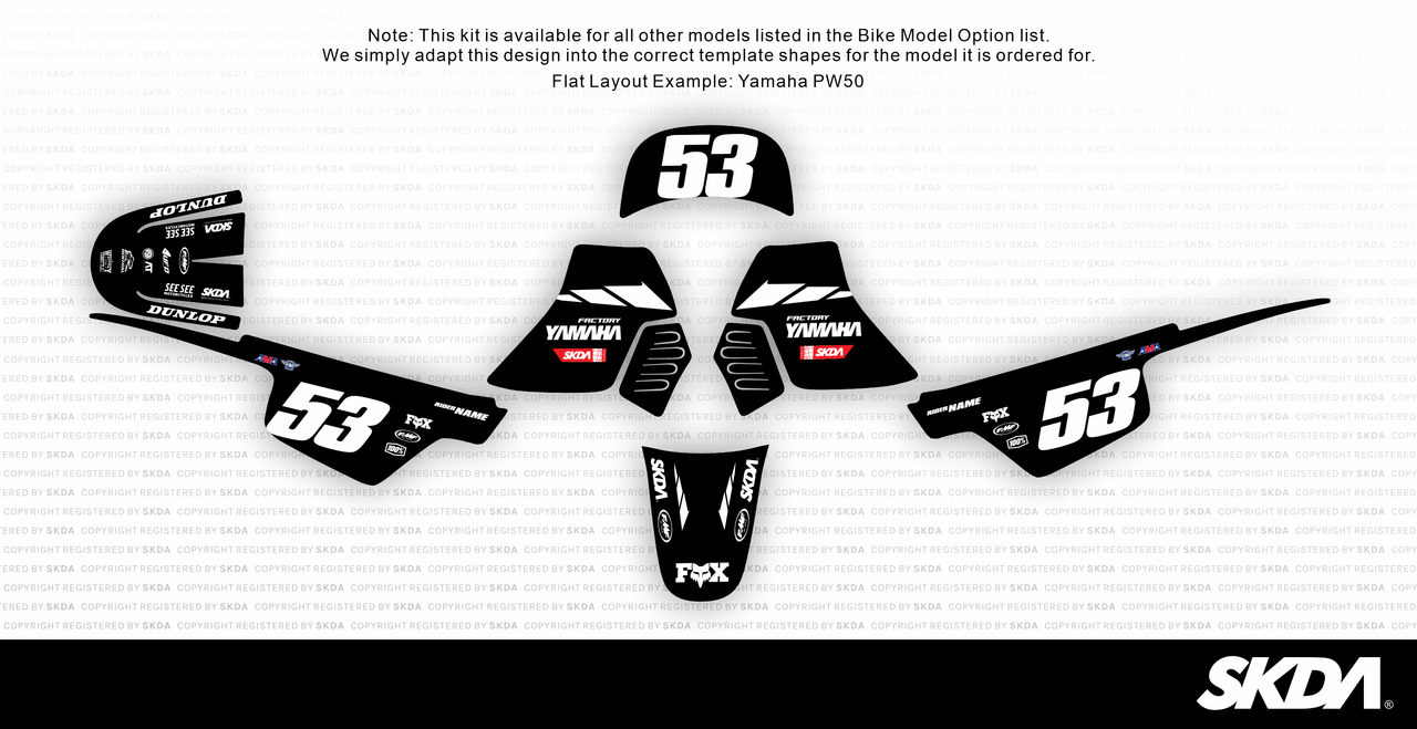 BOSS Black PW Full Graphics Kit | SKDA USA