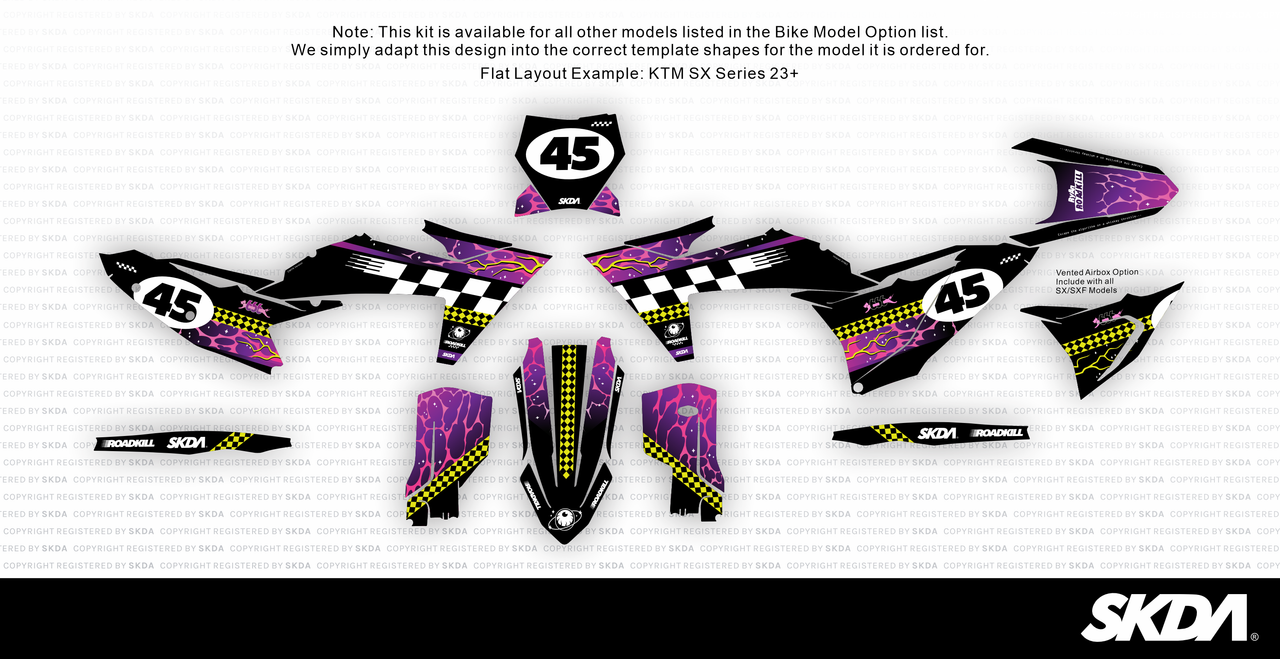 ROADKILL V2 Full Graphics Kit (All Bikes) - SKDA - US Store