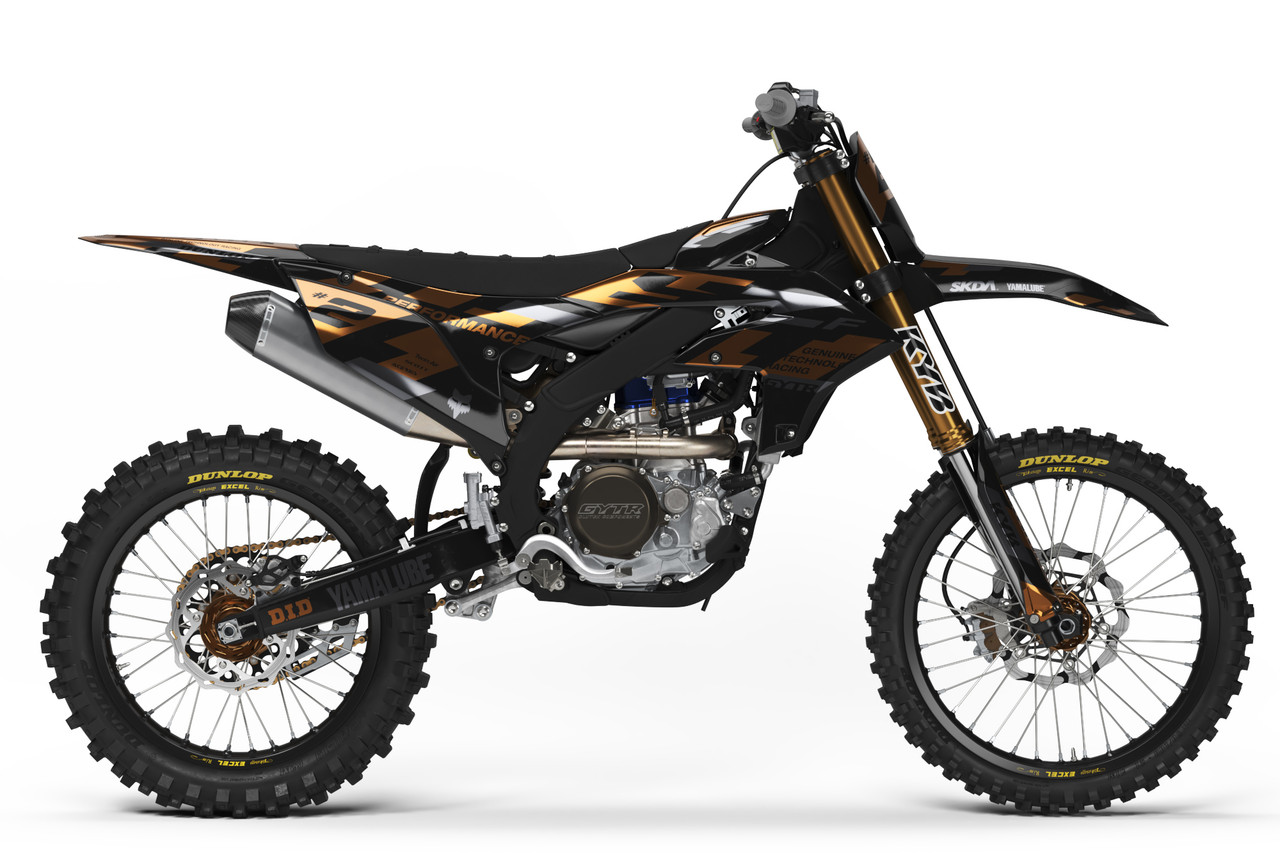 AXE CHROME Bronze YZF/WRF Full Graphics Kit | SKDA USA