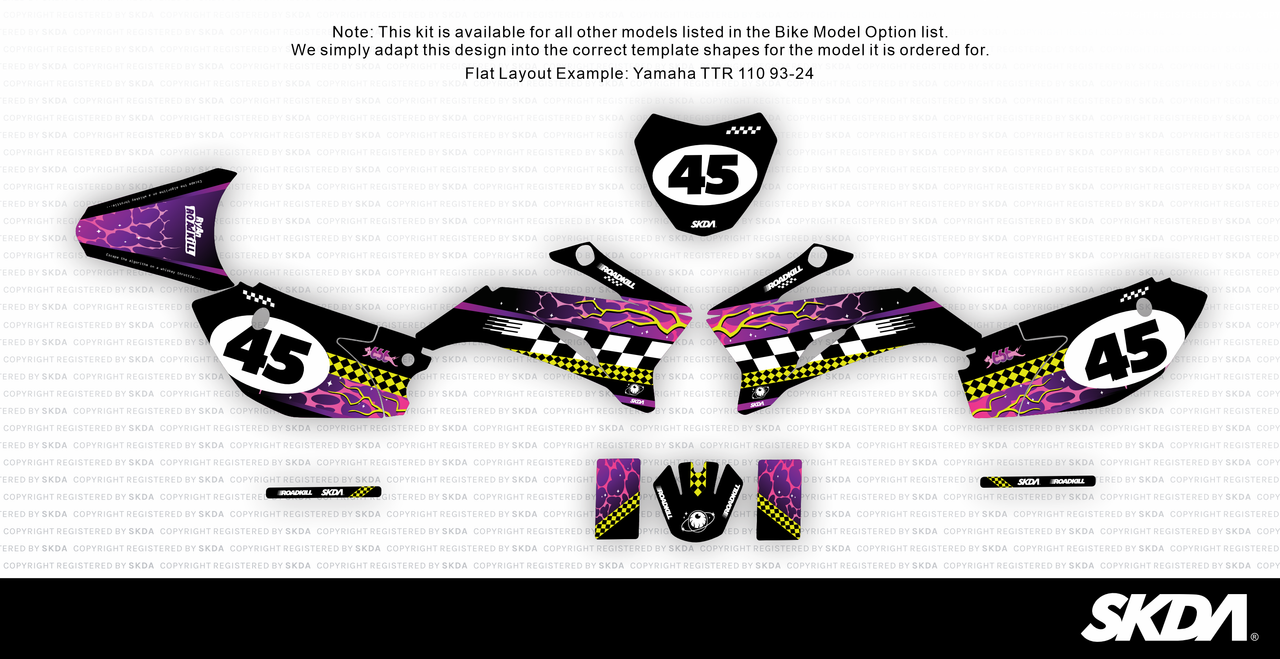 ROADKILL V2 TTR Full Graphics Kit - SKDA - US Store