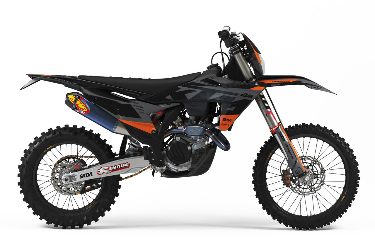CENTRALIZE Grey KTM Full Graphics Kit | SKDA USA