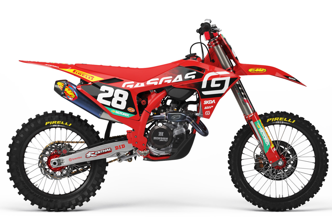 OCTANE Red GasGas Full Graphics Kit | SKDA USA