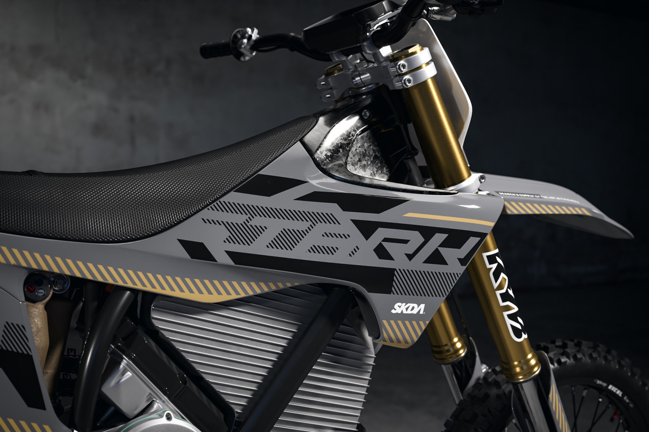 VOLT Grey Stark Varg Full Graphics Kit | SKDA USA