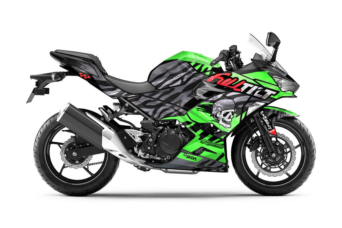 TILT CHROME Green Ninja Full Graphics Kit | SKDA USA
