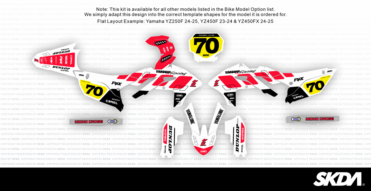 TIMELESS YZF/WRF Full Graphics Kit | SKDA USA