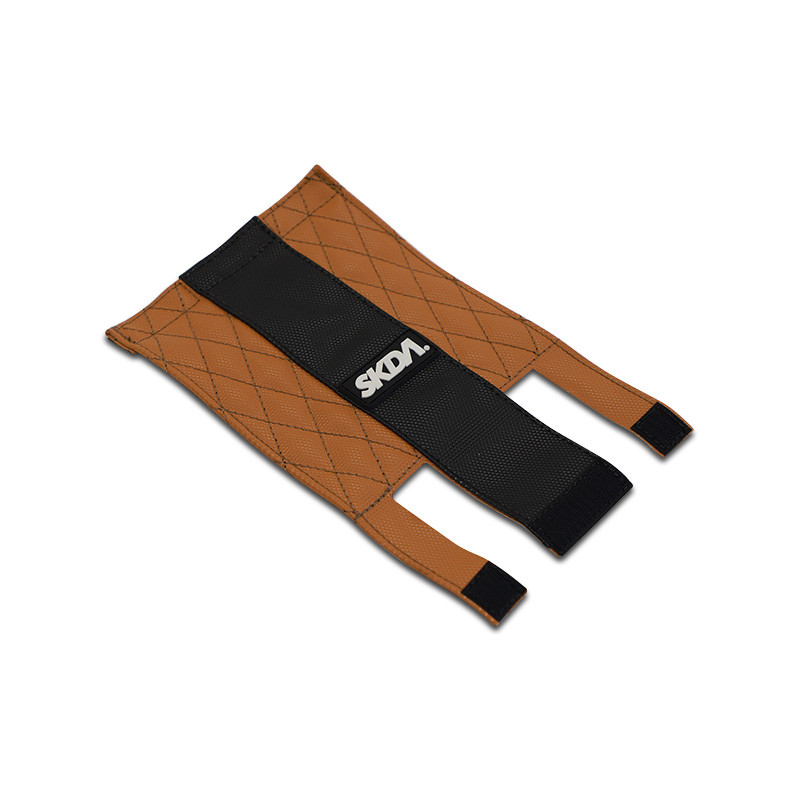 Diamond Stitch Bar Pad Cover - Tan/Black | SKDA USA