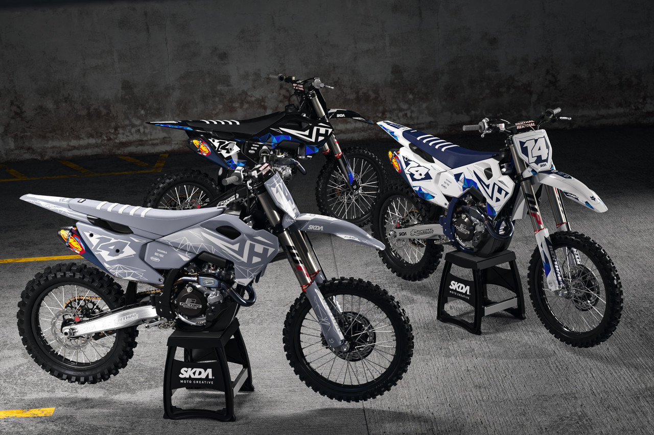 RIDGE Grey Husqvarna Full Graphics Kit - SKDA - US Store