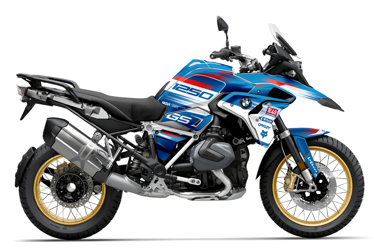 LOOK Blue BMW GS Full Graphics Kit - SKDA - US Store