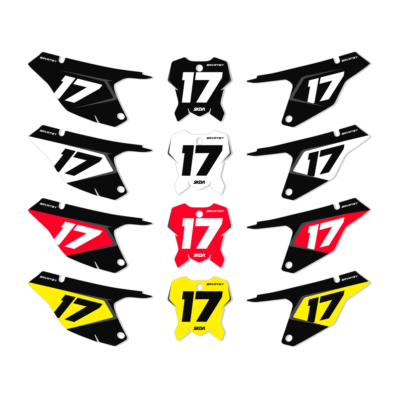 S3 Triumph Number Plates | SKDA USA