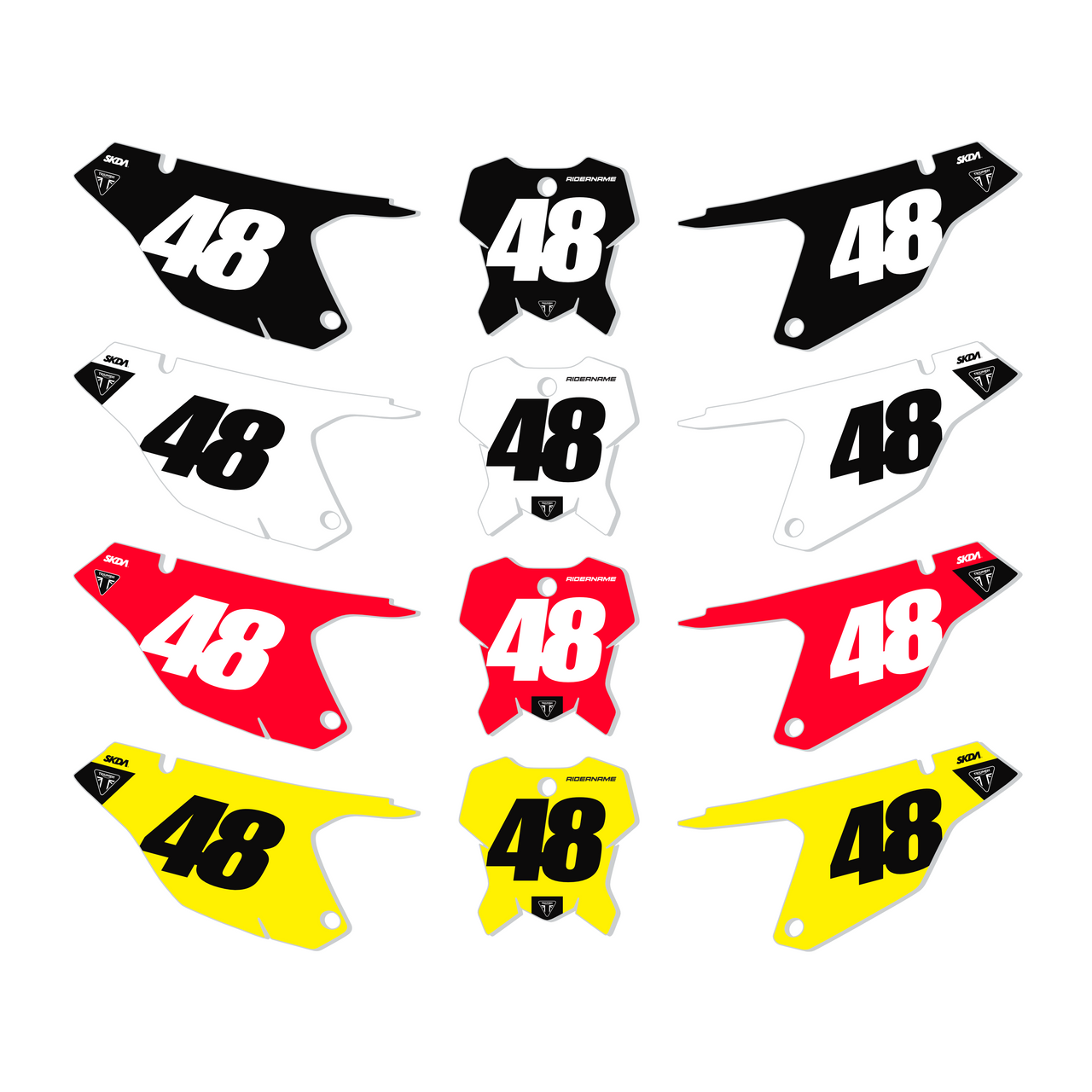 S5 Triumph Number Plates | SKDA USA