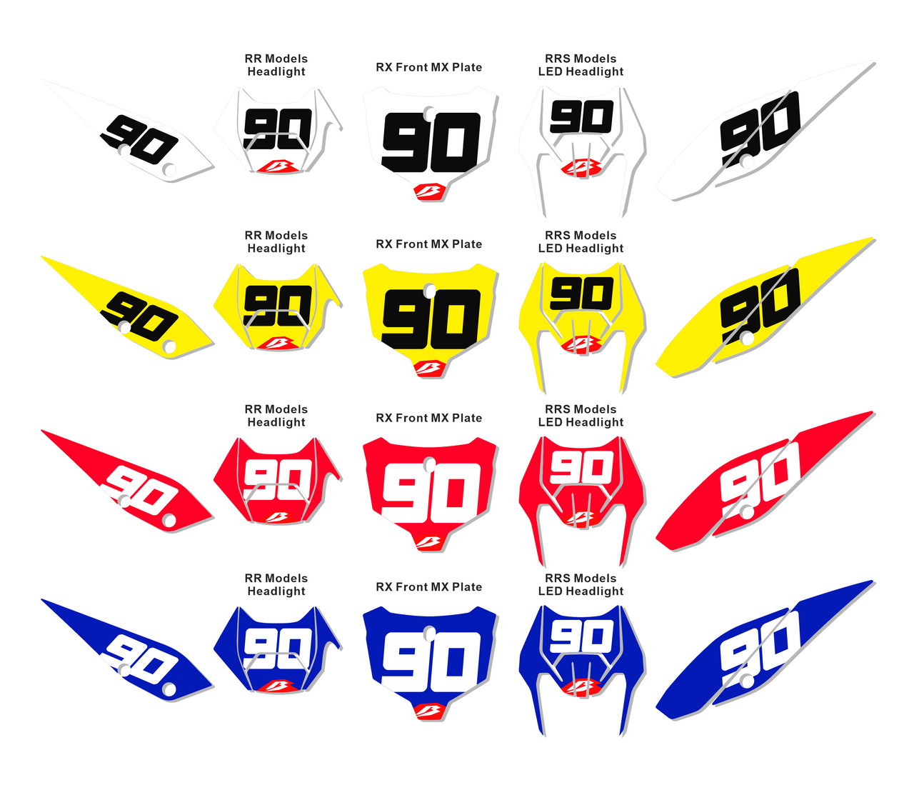 S5 Beta Number Plates | SKDA USA