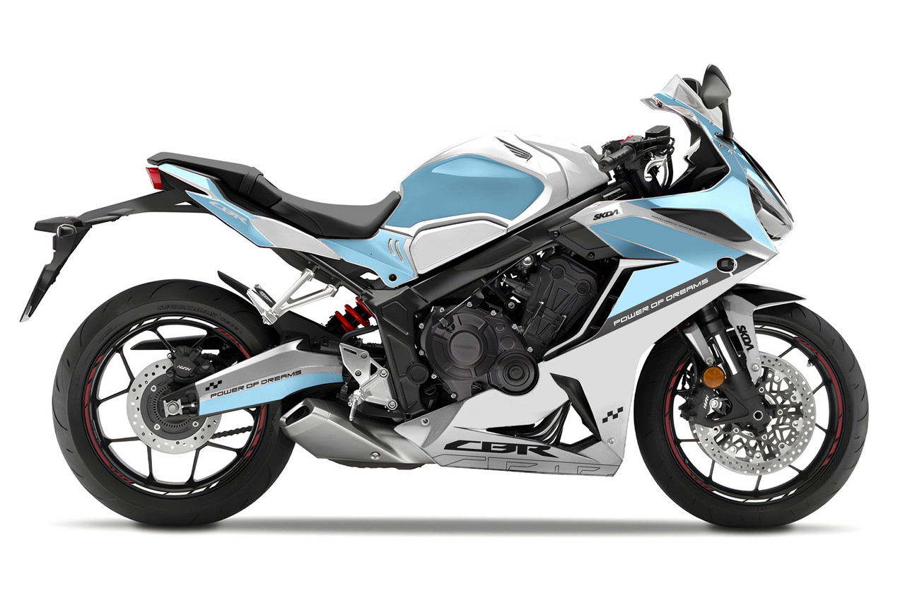Honda CBR Graphics Kit - by SKDA