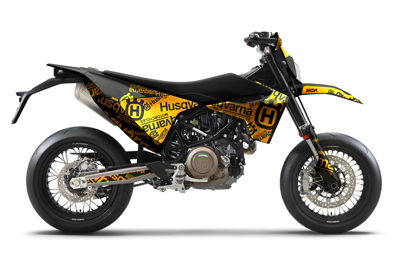 TEASE CHROME Gold 701 Full Graphics Kit | SKDA USA