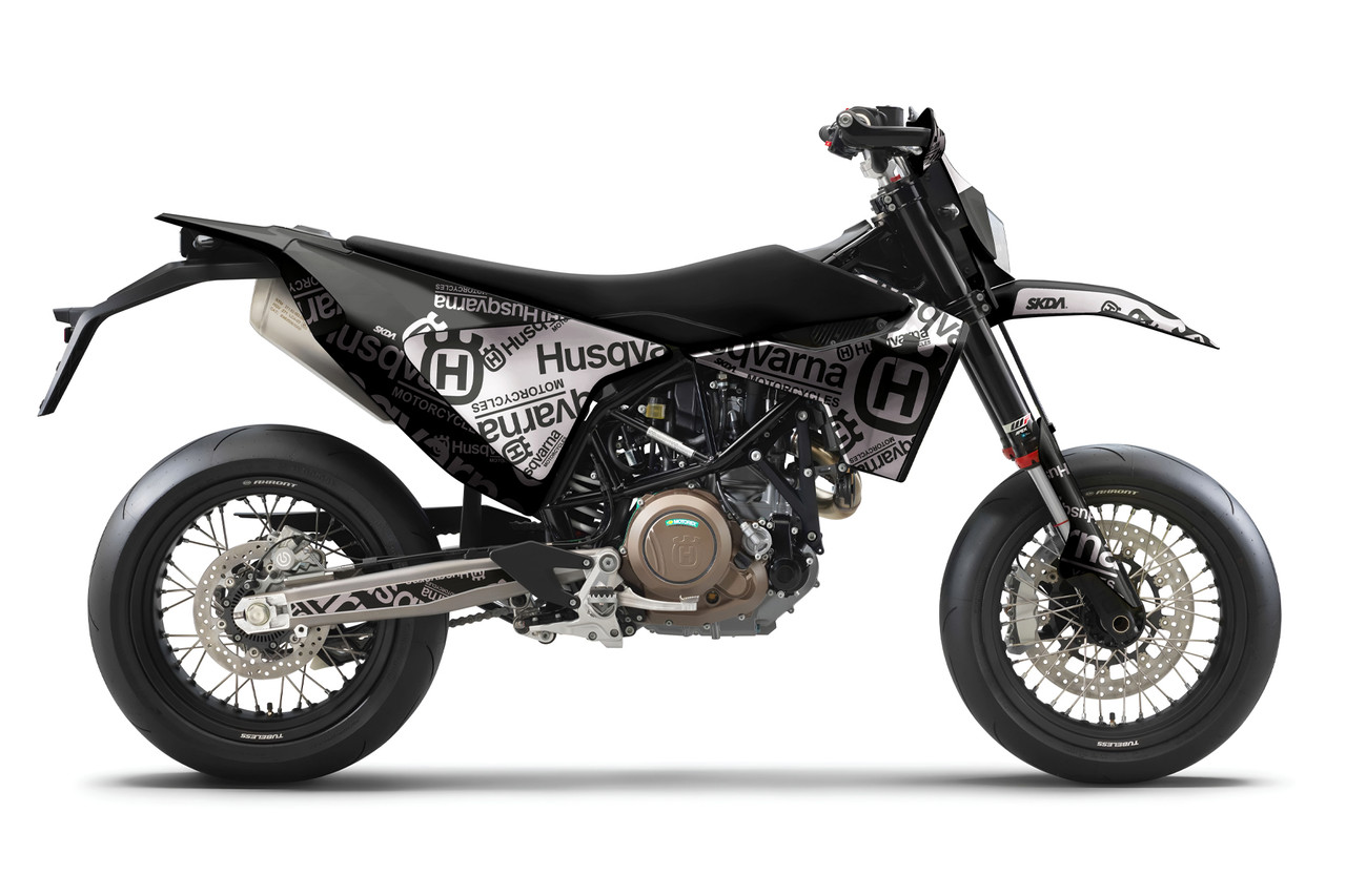 TEASE CHROME Silver 701 Full Graphics Kit | SKDA USA