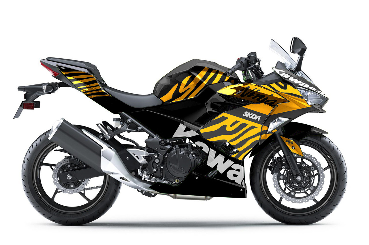 CAPTIVE CHROME Gold Ninja Full Graphics Kit | SKDA USA