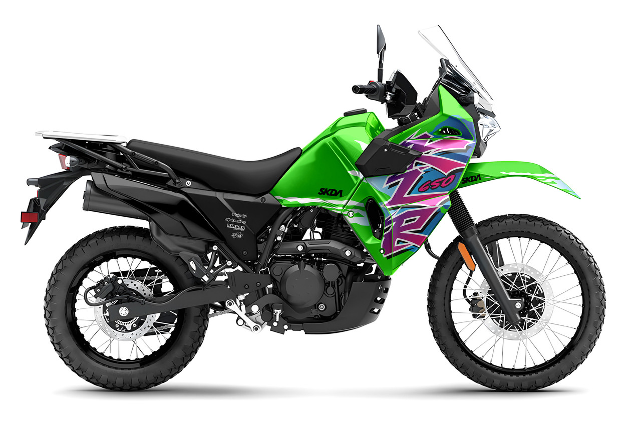 NINETY Green KLR Full Graphics Kit - SKDA - US Store