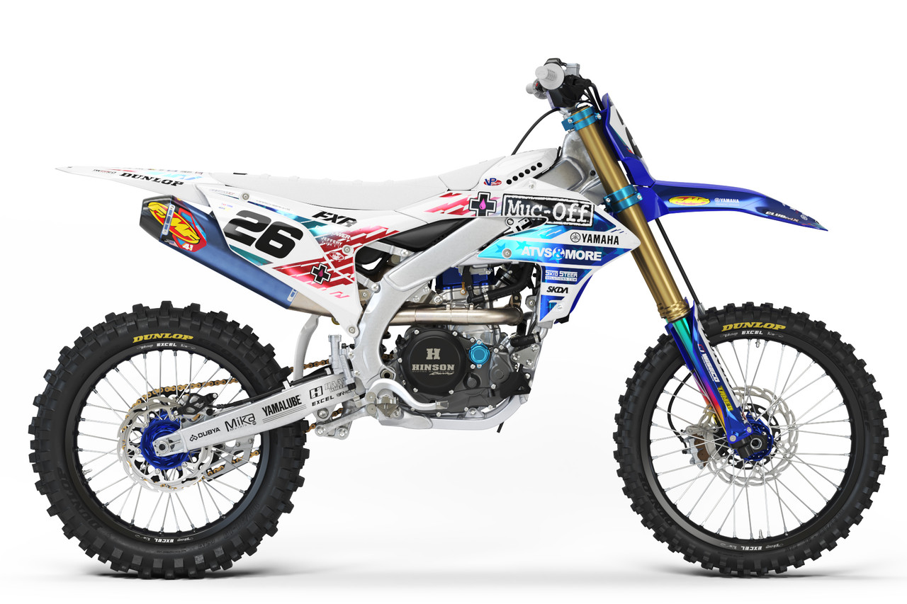 24 CLUBMX REDBUD CHROME YZF/WRF Full Graphics Kit | SKDA USA