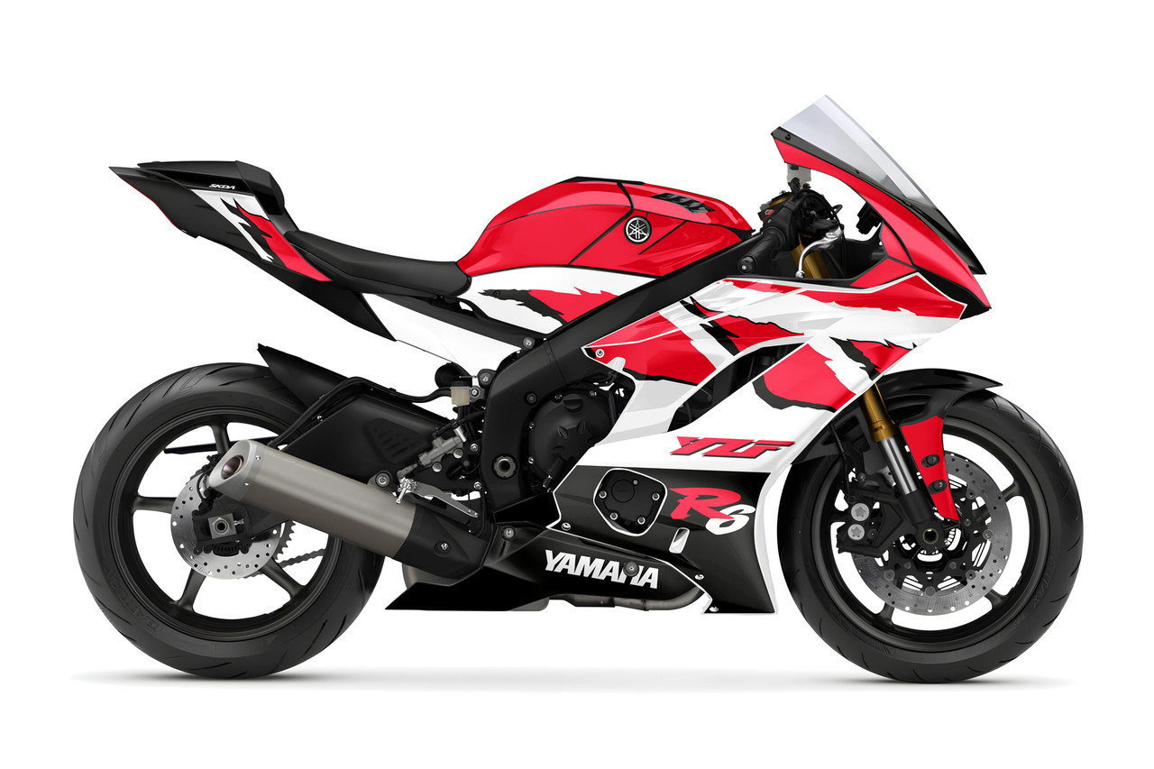 REWIND Red Supersport Full Graphics Kit | SKDA USA