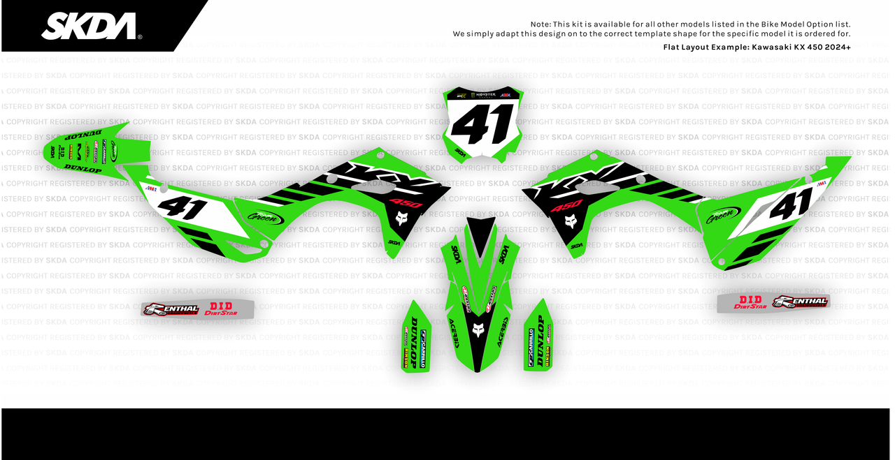 PIANO KX/KXF Full Graphics Kit | SKDA USA