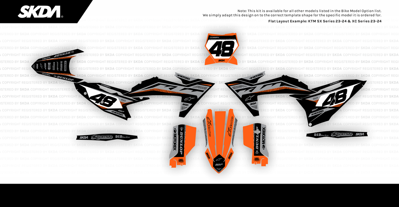 DIGIT KTM Full Graphics Kit | SKDA USA