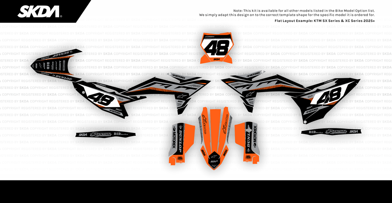 DIGIT KTM Full Graphics Kit | SKDA USA