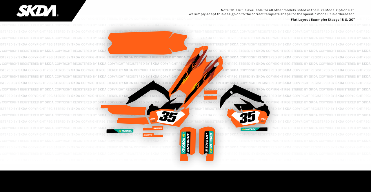 KATO CREW Stacyc Full Graphics Kit | SKDA USA
