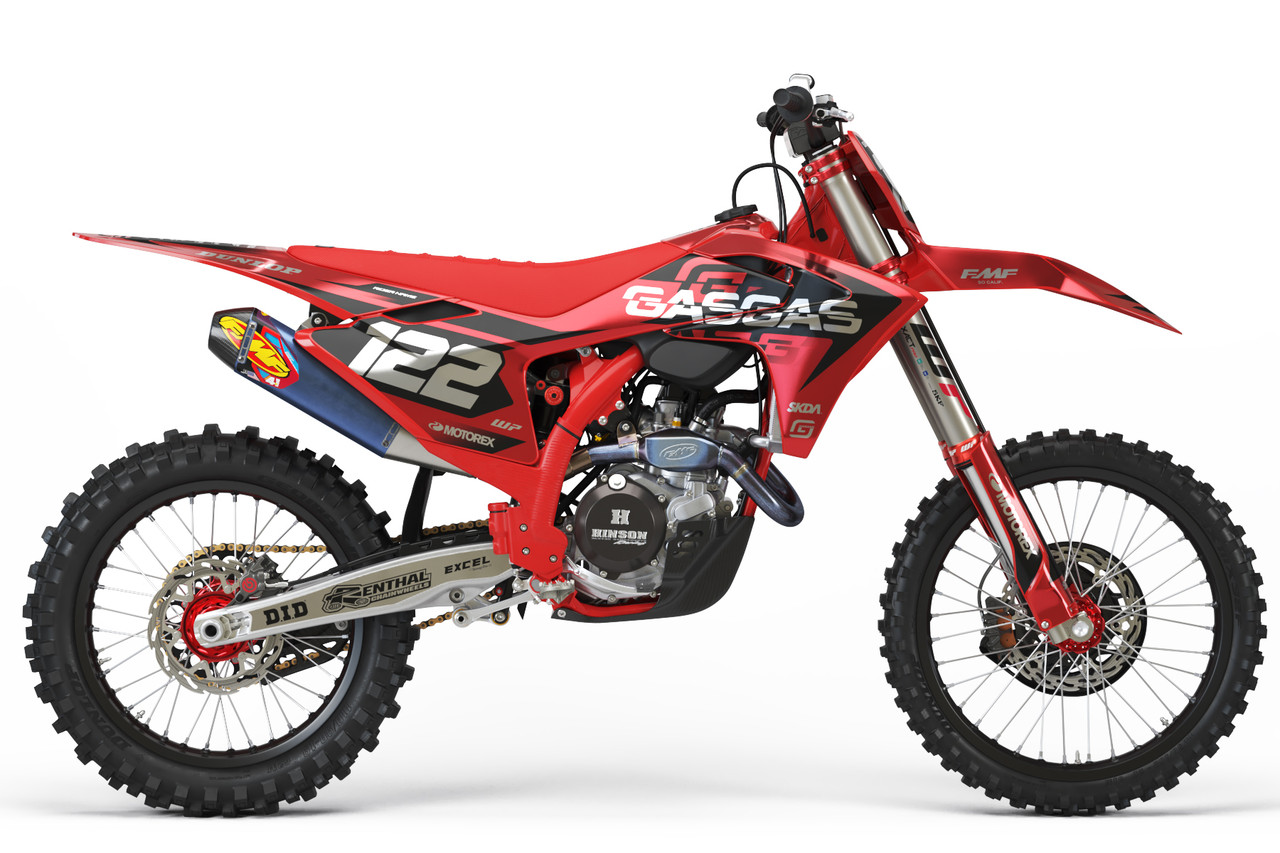 LIFTOFF CHROME Red GasGas Full Graphics Kit - SKDA - US Store