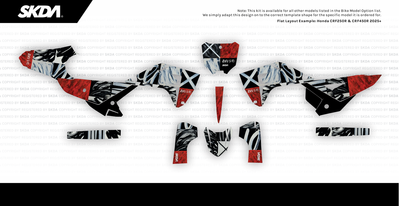 DEUS ART Full Graphics Kit (All Bikes) | SKDA USA