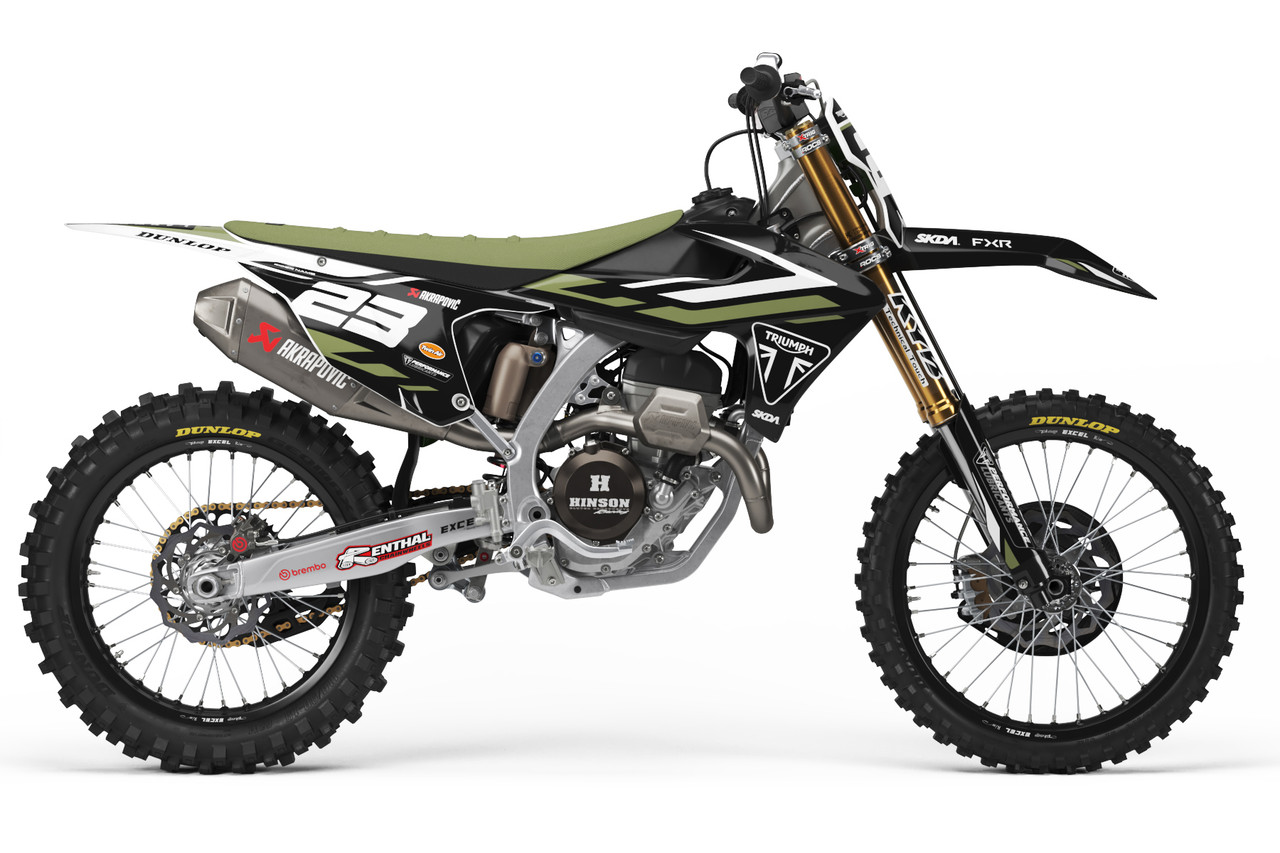 ALIGN Khaki Triumph TF Full Graphics Kit | SKDA USA