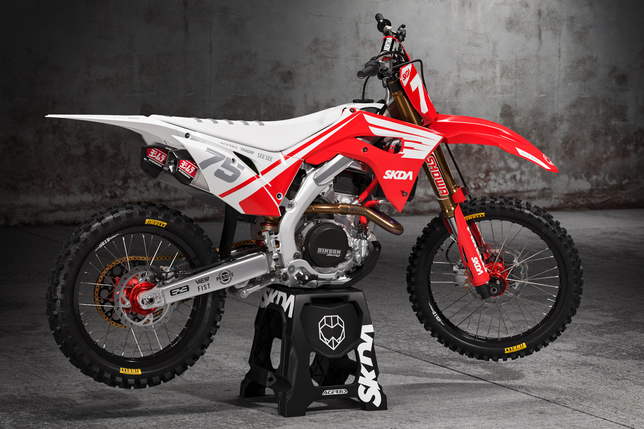 DIVIDE White CR/CRF Full Graphics Kit | SKDA USA