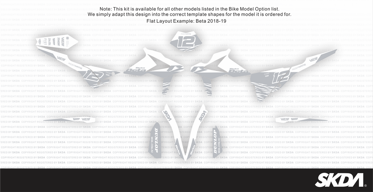 BLIZZARD Beta Full Graphics Kit | SKDA USA