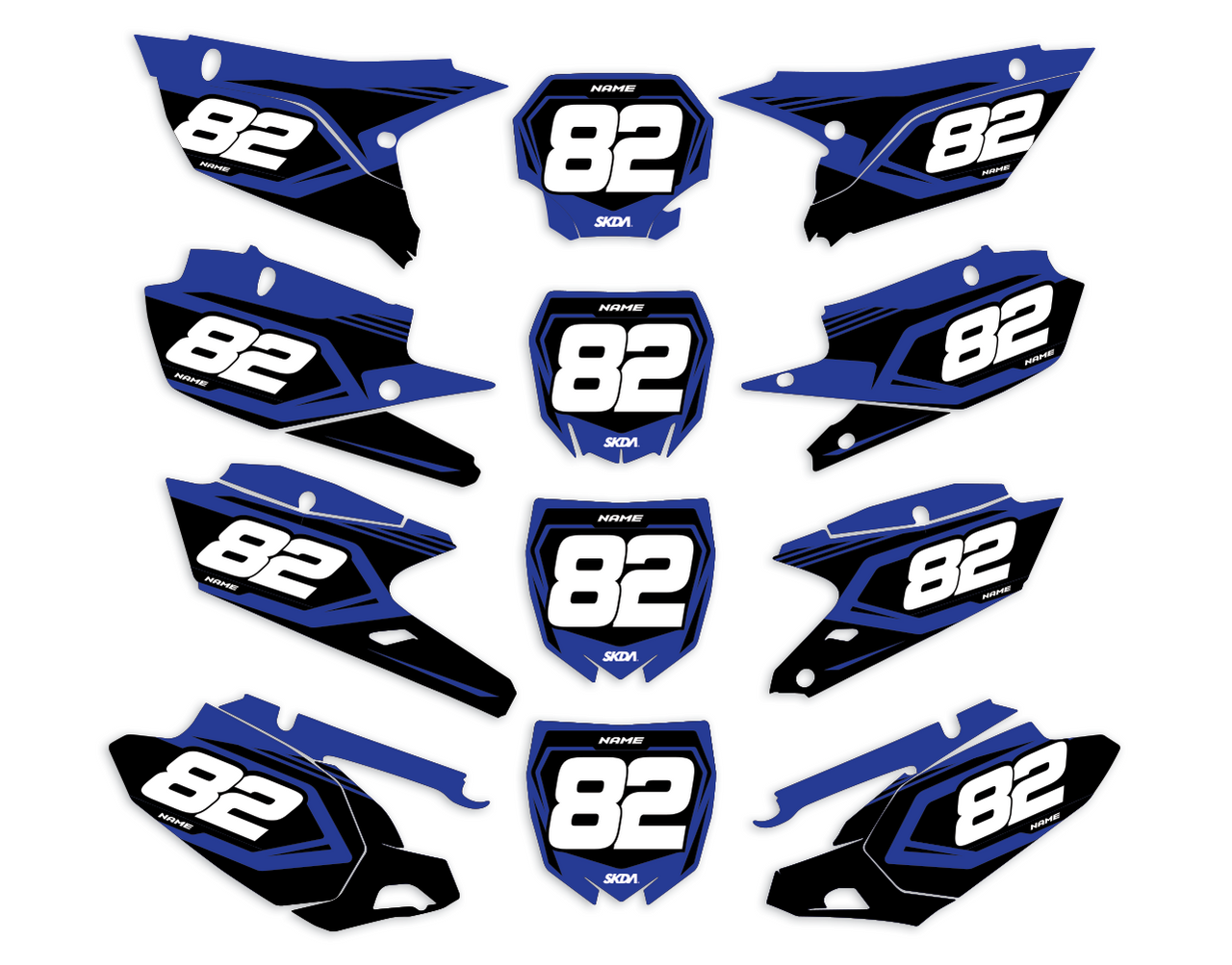 S2 Yamaha Number Plates | SKDA USA
