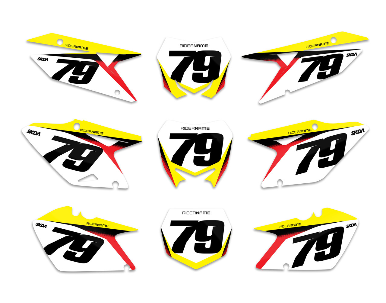 S7 Suzuki Number Plates | SKDA USA