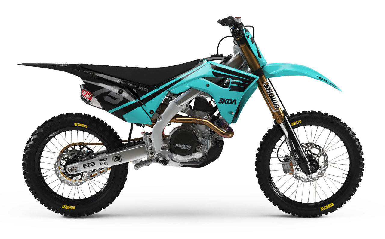 DIVIDE Teal CR/CRF Full Graphics Kit | SKDA USA