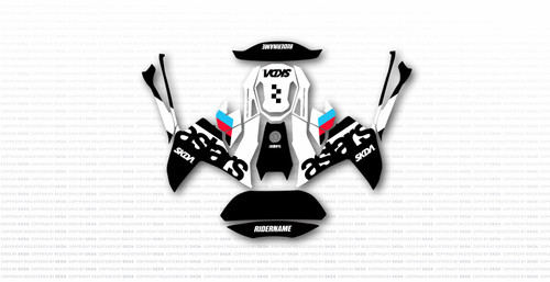 Graphics/Stickers - Helmet Graphics Kits - Alpinestars SM8 & SM10 ...