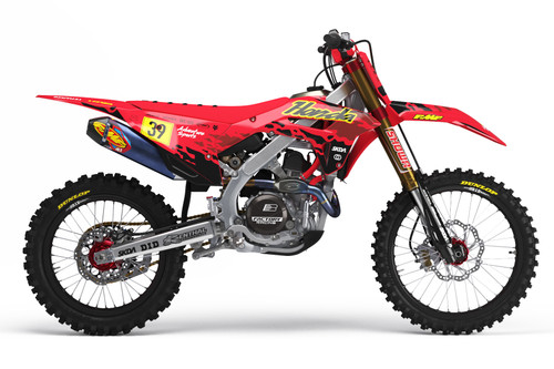 SPLASH Red CR/CRF Full Graphics Kit | SKDA USA