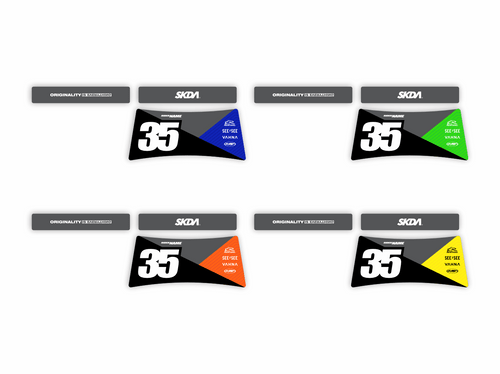 Graphics/Stickers - Bike Stand Graphics - Matrix - SKDA - US Store