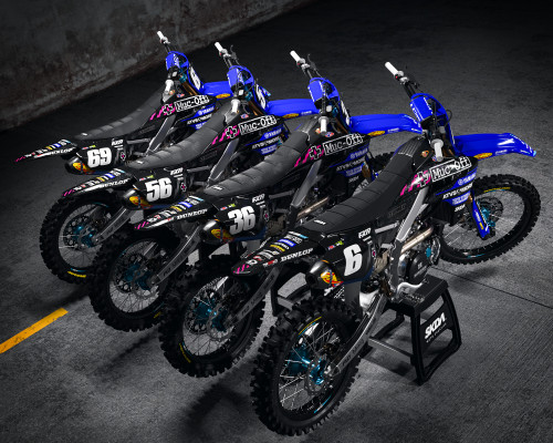 23 CLUBMX Black YZ Full Graphics Kit | SKDA USA