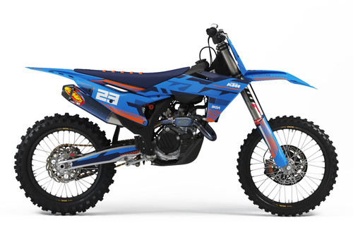 VOLT Blue/Navy KTM Full Graphics Kit | SKDA USA